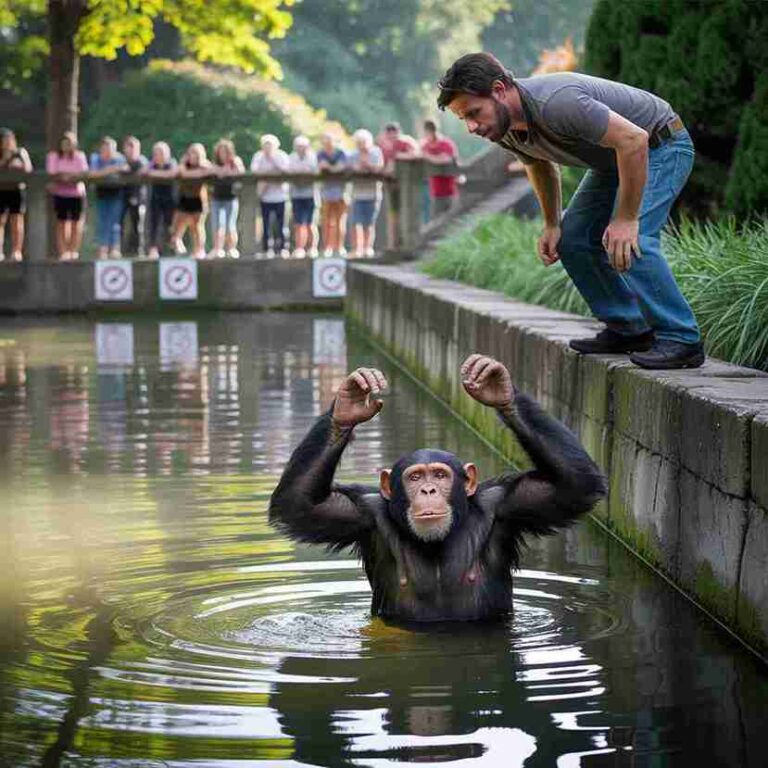 Truck Driver Jumped into Forbidden Zoo Enclosure to Rescue a Drowning ...