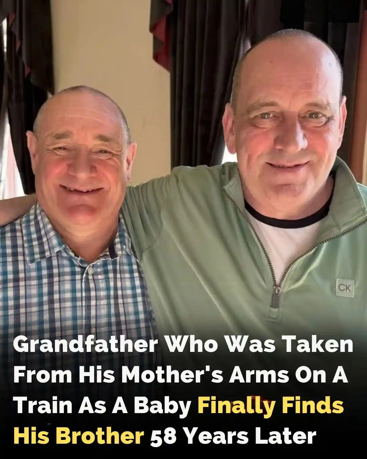 Peter Macdonald, Now a Grandfather, Reunites with His Brother After 58 ...
