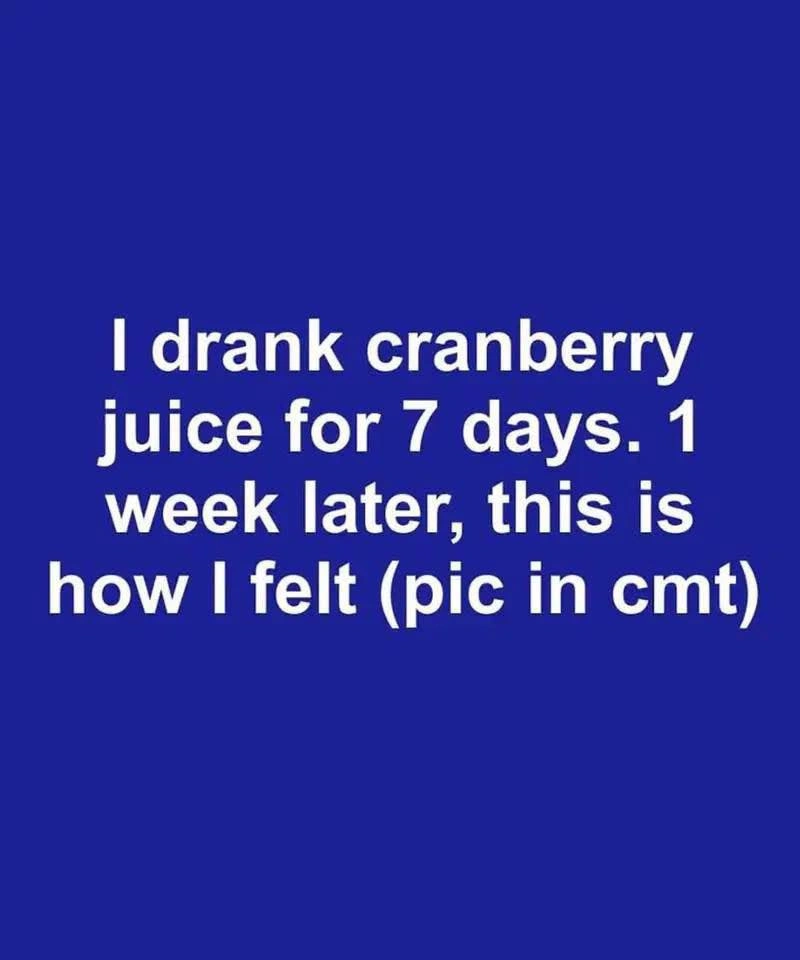 🍒 I Drank Cranberry Juice Every Day for a Week — Here’s What Happened ...