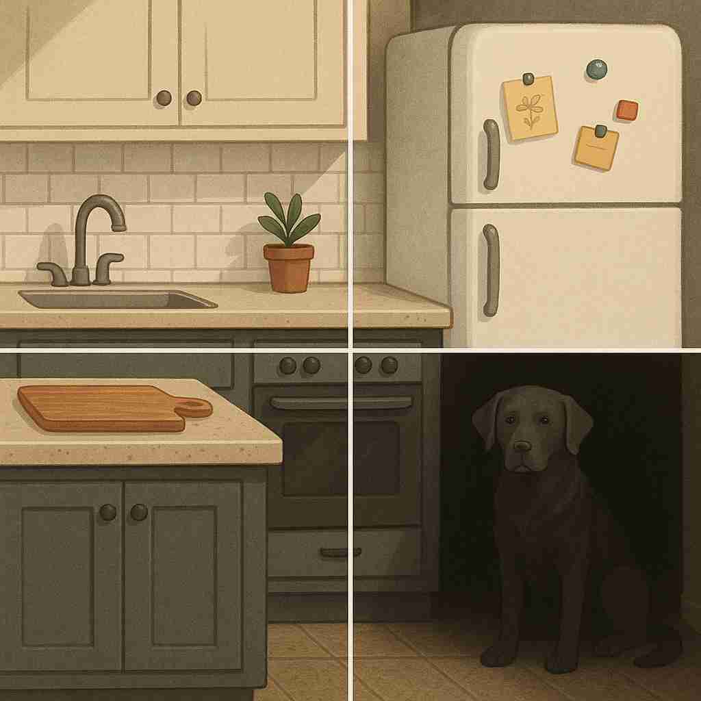A Fun Kitchen Puzzle: Where Is the Hidden Dog?