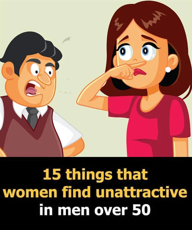 15 Things Women Find Unattractive in Men Over 50 - cjQuotes