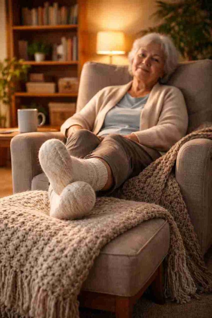 Why Wearing Socks at Home Matters for Older Adults