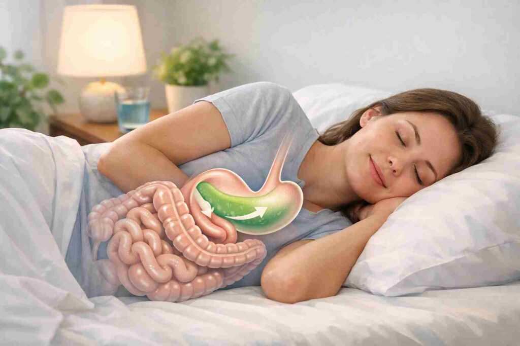 How Left-Side Sleeping Improves Brain Function and Digestive Health