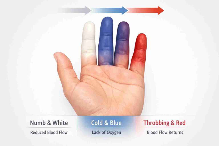 If Your Fingers Suddenly Turn White, You May Have This Little-Known ...