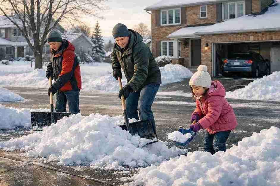 A Simple Snow Shoveling Job Turned Into a Lesson About Fairness