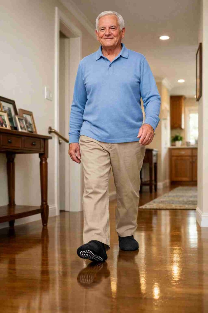 Why Wearing Socks at Home Matters for Older Adults