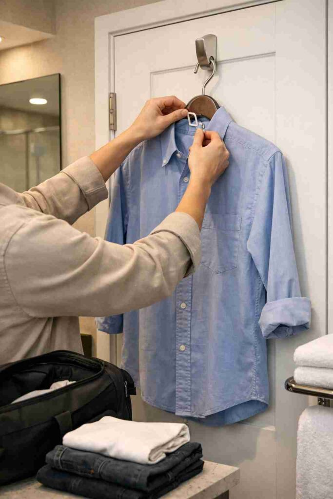 The Purpose of the Loop on the Back of Button-Down Shirts